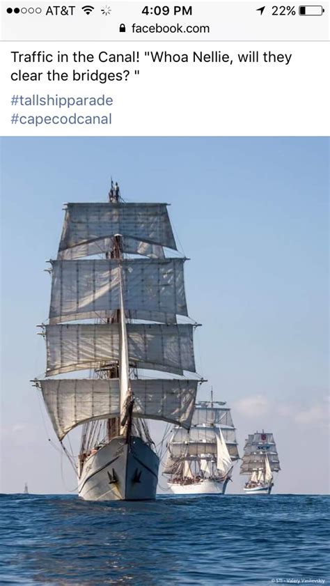Tall Ships In The Cape Cod Canal 2017