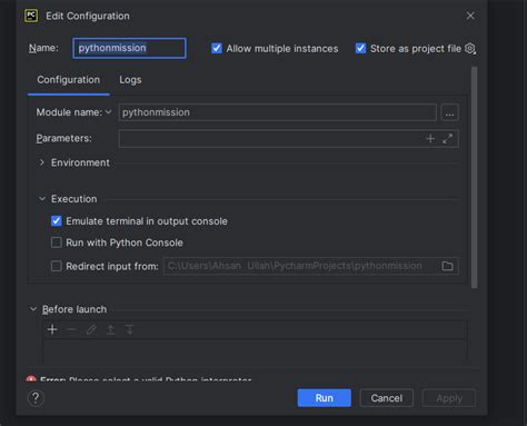 Run Configuration Python The Freecodecamp Forum