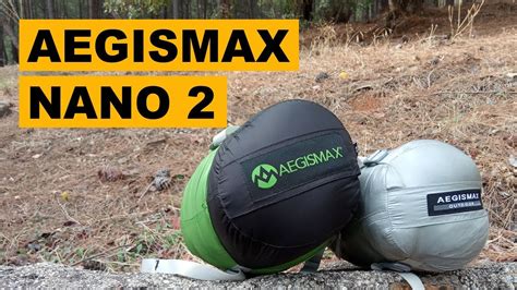 Aegismax NANO 2 и Aegismax E – качественные пуховые спальники по ...