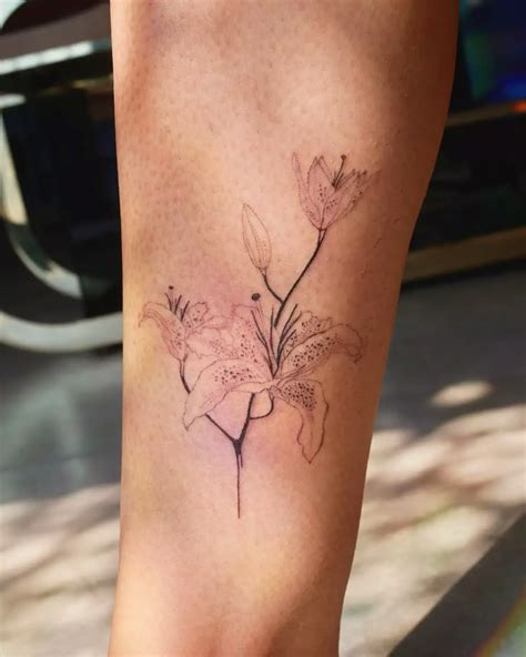 38 Beautiful Lily Tattoo Ideas To Inspire You In 2023 Lily Tattoo