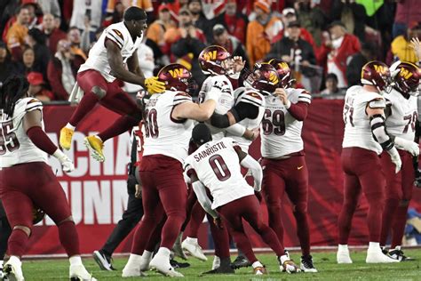Commanders Go From Reveling In The Franchises First Playoff Win In 19