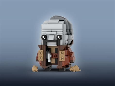 Lego Moc Count Orlok Brickheadz Lego Moc Nosferatu 2024 By Eugenio Iacono Rebrickable