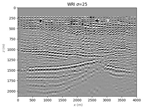 Surface Offset Common Image Gathers Of The Wri And Fwi Results For