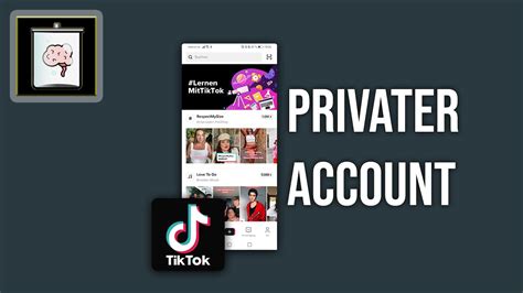 TikTok Account Auf Privat Stellen So Gehts YouTube