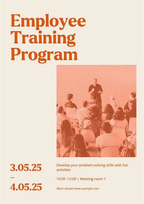Training Program Poster Template Premium Editable Template Rawpixel