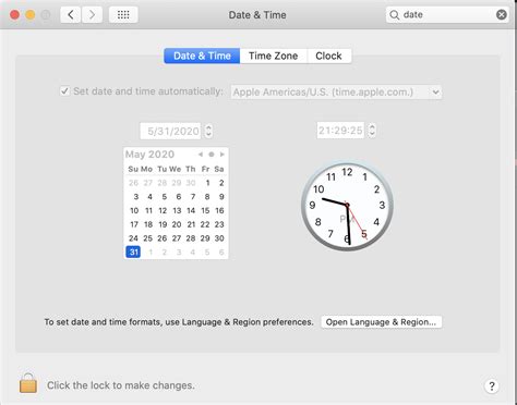 mac chooses wrong date time which is 7 hours ahead of the timezone