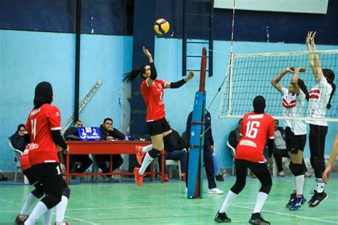 الليلة قمة الأهلي والزمالك في نهائي دوري سيدات كرة الطائرة المصري اليوم