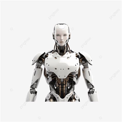 3d 인공 지능 인간 로봇의 전면 모습 3차원 인간 로봇 Png 일러스트 및 이미지 에 대한 무료 다운로드 Pngtree