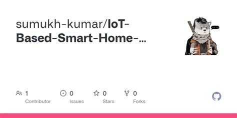 Github Sumukh Kumariot Based Smart Home System
