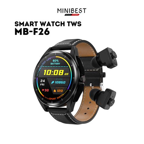 Jual Minibest Smartwatch Tws Bluetooth Headphones F In With Earphone Nirkabel In Ear