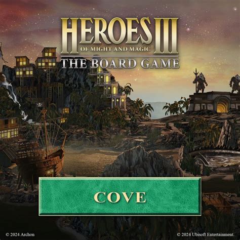 Homm Iii The Board Game Whats In The Cove Expansion Heroes 35
