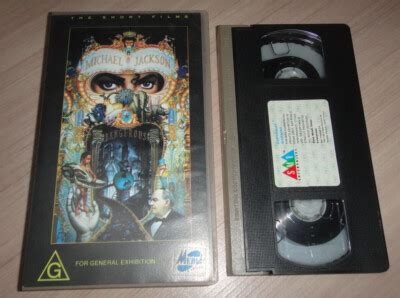Michael Jackson Dangerous Short Film Thailand Vhs Video Tape General