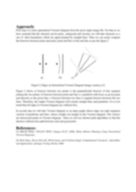 SOLUTION Voronoi Diagram Based Roadmap Motion Planning Studypool