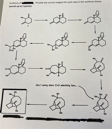 solved synthesis problem provide the correct reagent for