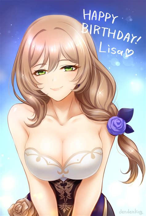 Lisa Genshin Impact Drawn By Dendendenkog Danbooru