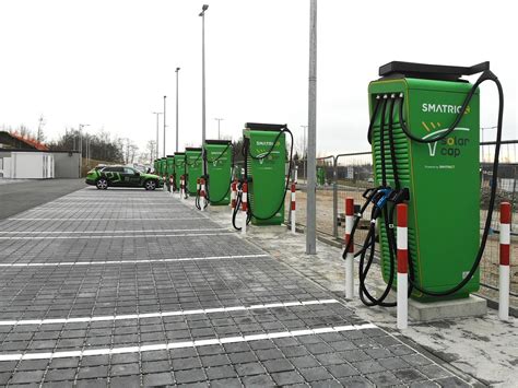 E Ladeinfrastruktur wächst weiter Highspeed Laden mit SMATRICS und