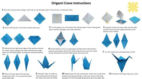 Step By Step Guide To Folding An Origami Crane Easy Origami Tutorial