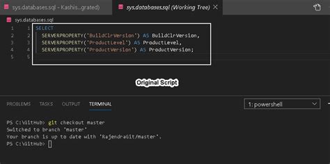Explore Branches In Git Source Control