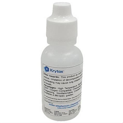 Krytox XHT 500 35RV65 Olio Per Temperature Estreme Flacone