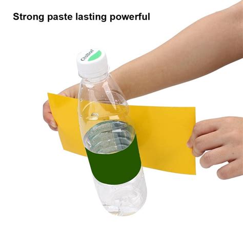 Стикер за контрол на улавяне на летящи насекоми Жълти насекоми Лепило Капан за лепкава дъска