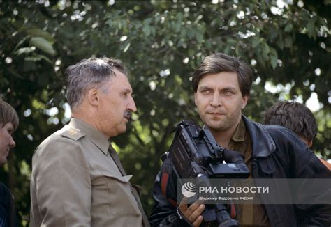 Генерал Альберт Макашов и журналист Александр Невзоров РИА Новости Медиабанк