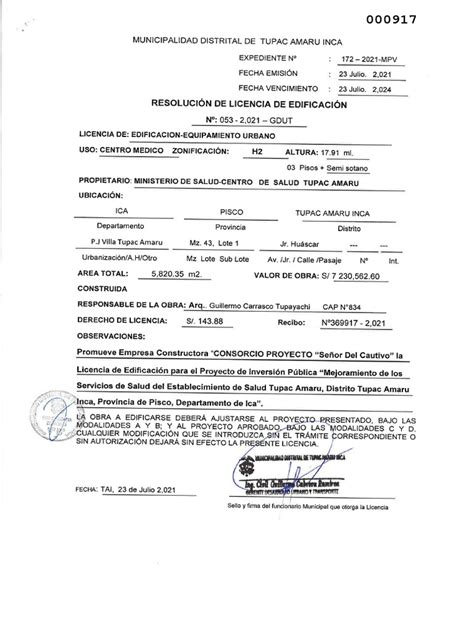 Resolucion Licencia Edificacion 20220128 114349 056 Pdf