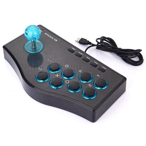 Wired Game Controller Game Rocker USB Arcade Joyst Grandado