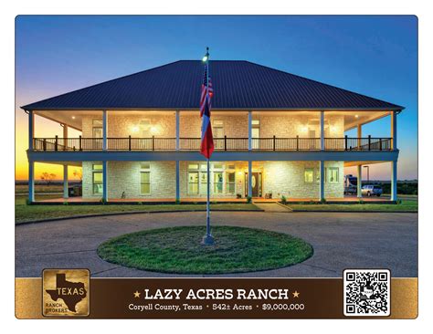 TRB Lazy Acres Ranch Coryell County TX Acres By American Farm Ranch Issuu