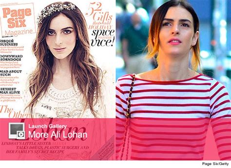 Ali Lohan Before And After Surgery