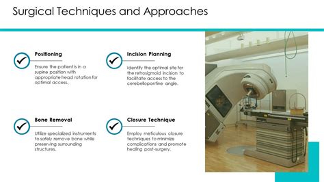 Retrosigmoid Craniotomy Surgery Ppt Graphics Acp Ppt Sample