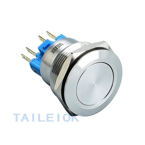 25mm 1no1nc Stainless Steel Metal Push Button Switch Elevator Taileiok