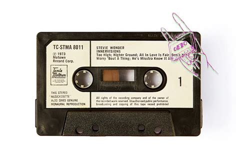 Stevie Wonder Innervisions — Classic Cassette Prints