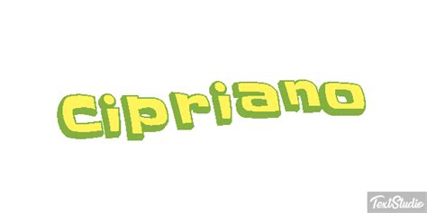 Cipriano Nombre Diseños De Logotipos  Animados