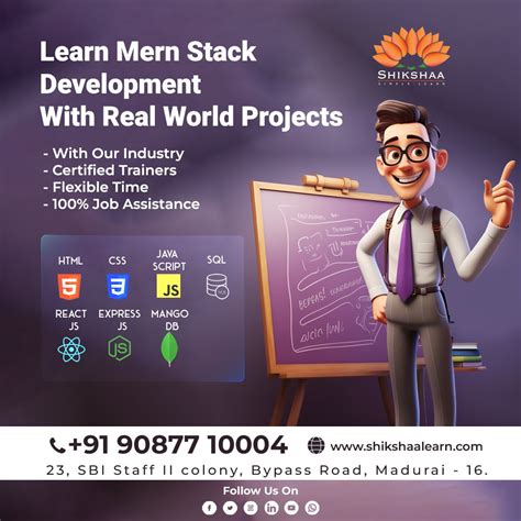 Shikshaa Simple Learn Best Software Training Institute In Madurai On Linkedin Mernstack
