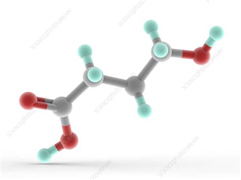 Ghb Molecule Stock Image F005 9330 Science Photo Library