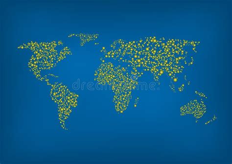 Abstract World Map Stock Vector Illustration Of Future 48578858