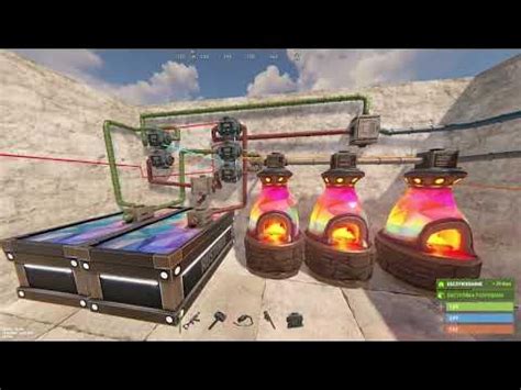 Rust (Раст) Автоматические печки. - YouTube