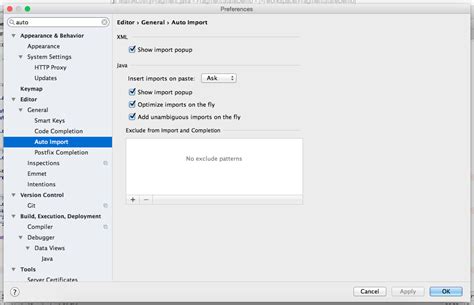 Import Shortcut Android Studio