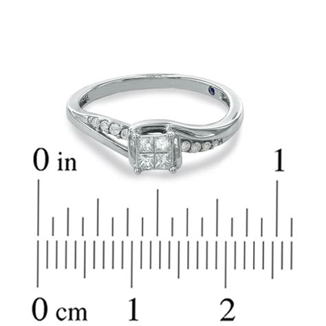 Cherished Promise Collection™ 15 Ct Tw Quad Princess Cut Diamond