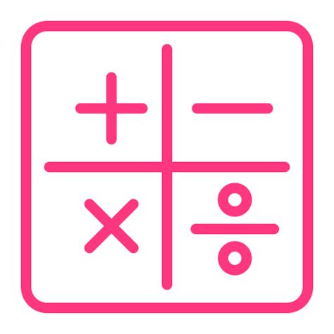 Maths Generic Outline Color Icon