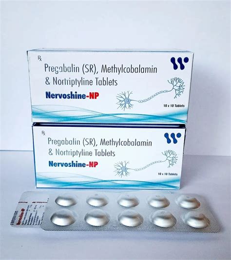 Pregabalin Methylcobalamin Nortriptyline Tab At ₹ 150 Box Nutraceutical Third Party