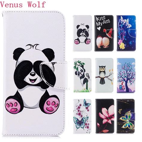 Luxury Phone Case For Huawei P Smart FIG LX1 FIG LX2 Flip Protective