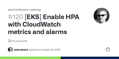 EKS Enable HPA With CloudWatch Metrics And Alarms Issue 120 Aws