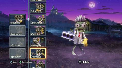 All Scientist Gestures Pvz Garden Warfare Youtube