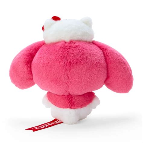 Plush Keychain My Melody Sanrio Hello Kitty 50th Anniversary Meccha Japan