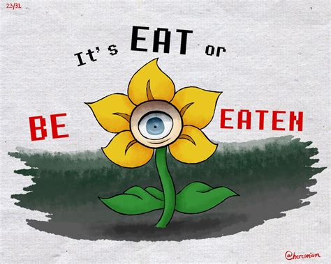 Pin By Marcus On Horrortale Flowey The Flower Horrortale Flowey The