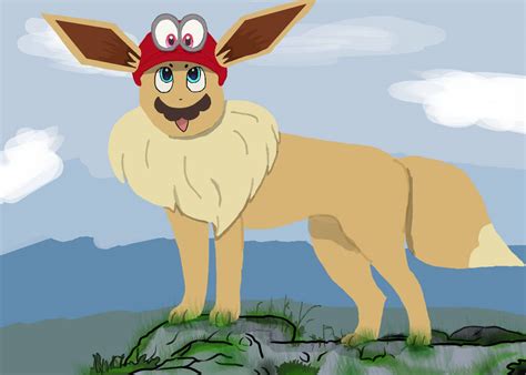 Drawing Eevee In Mario By Mcelipine On Deviantart