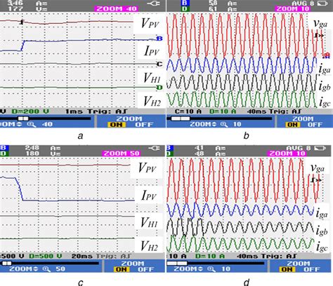 Dynamic Performance Of Spvs At Sudden Irradiation Variations Waveforms