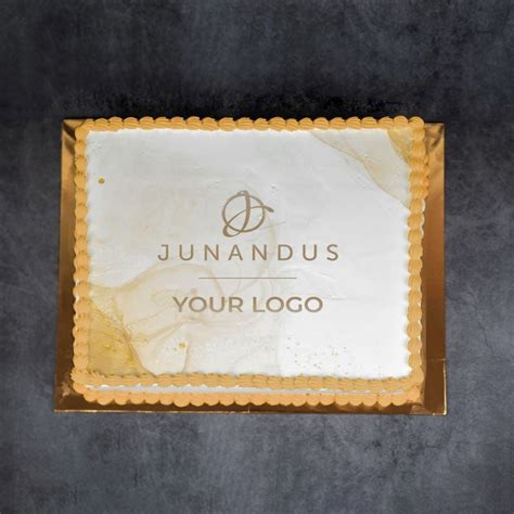 Rectangular Edible Sugar Image Designer Cake Junandus