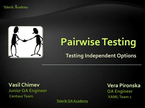 Ppt Pairwise Testing Powerpoint Presentation Free Download Id 1645897